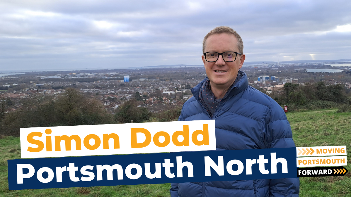 Lib Dem local Simon Dodd to represent Portsmouth North at the General ...